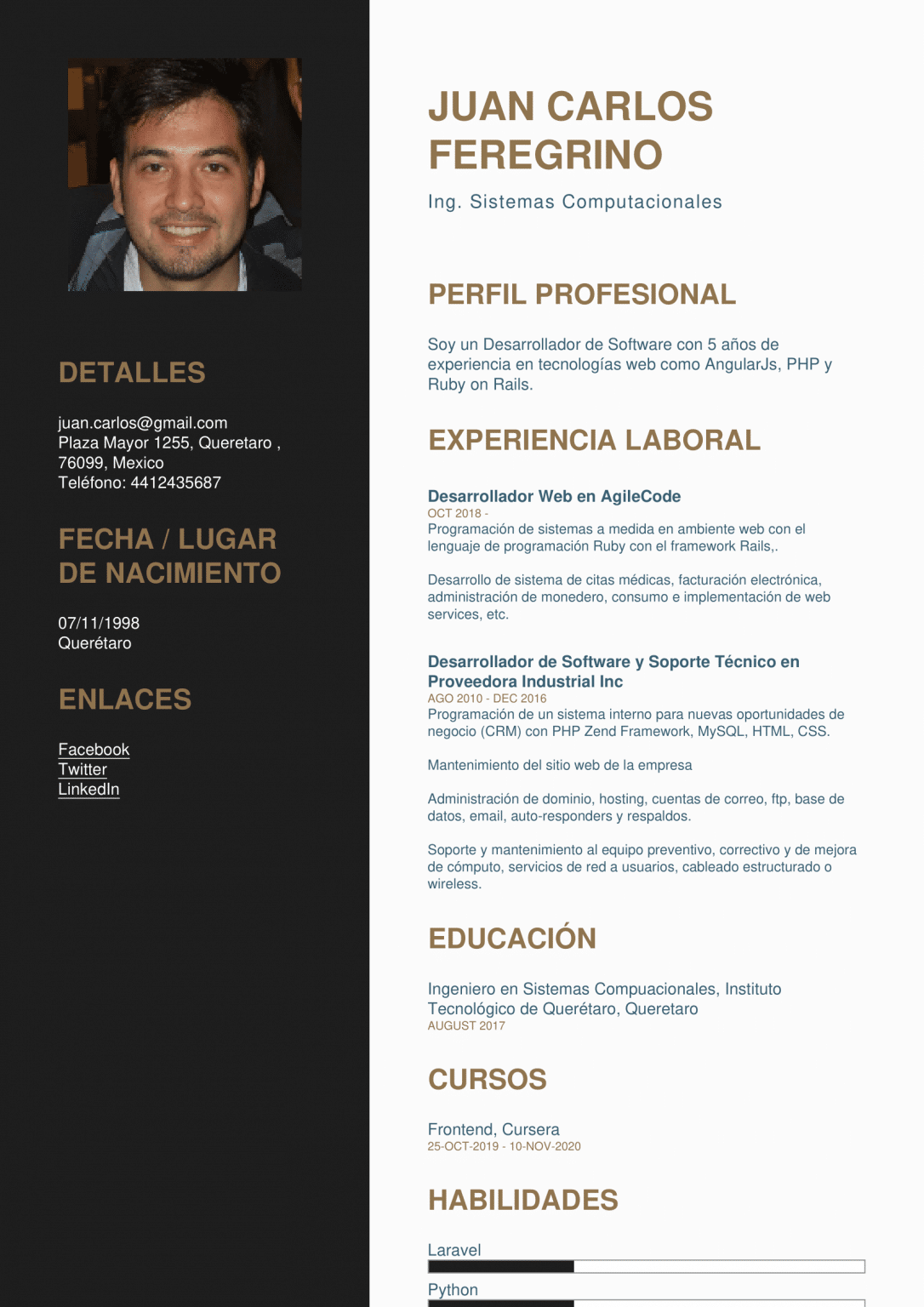 La mejor plataforma para crear tu currículum de programador - EmpleosTI