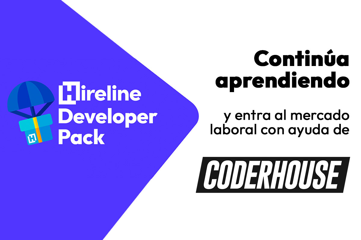 Obtén descuento en Coderhouse con el Hireline Developer Pack - Blog Hireline